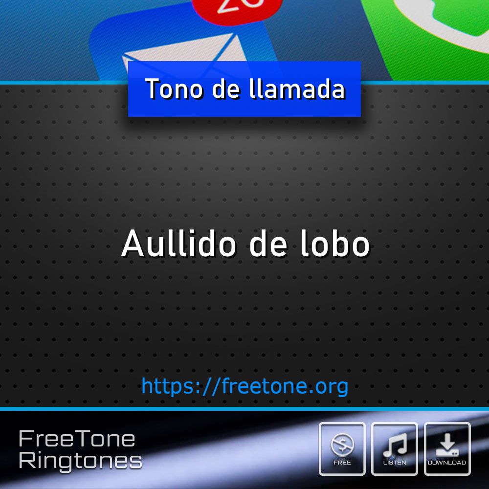 Tono de Llamada: Aullido lobo | Descargar gratis
