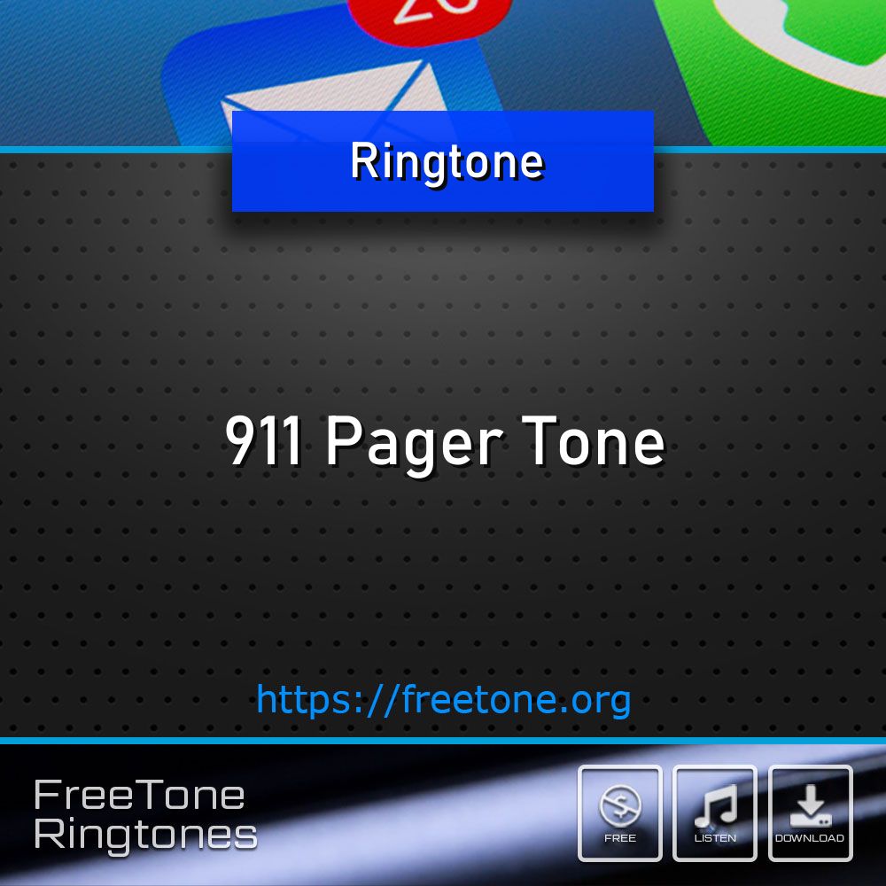 911 Pager Tone – Sound Effect Ringtone | Free Download